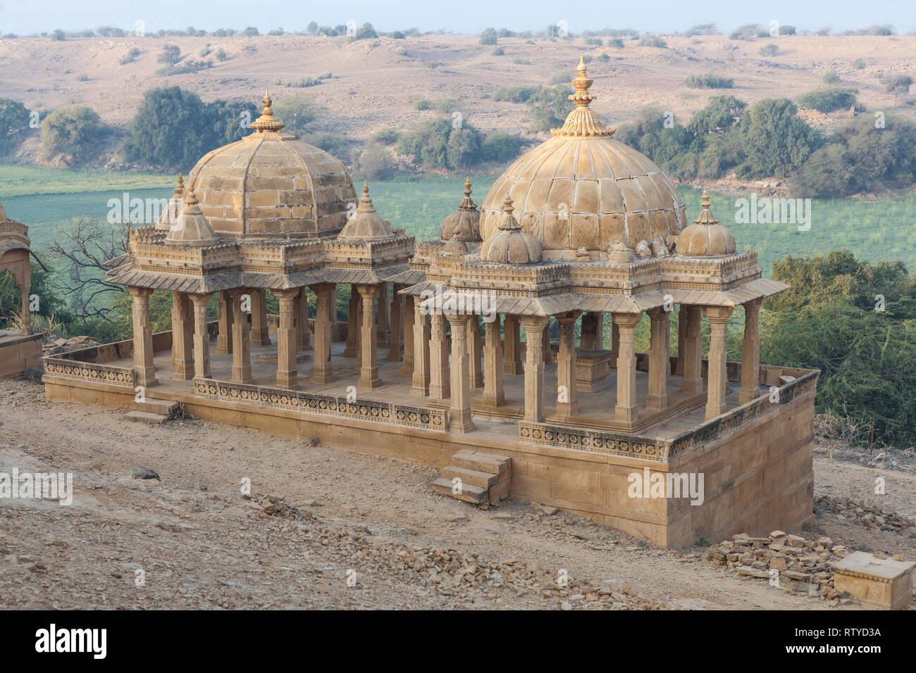 Bada Bagh, Jaisalmer, Rajasthan, India, Asia Stock Photo - Alamy