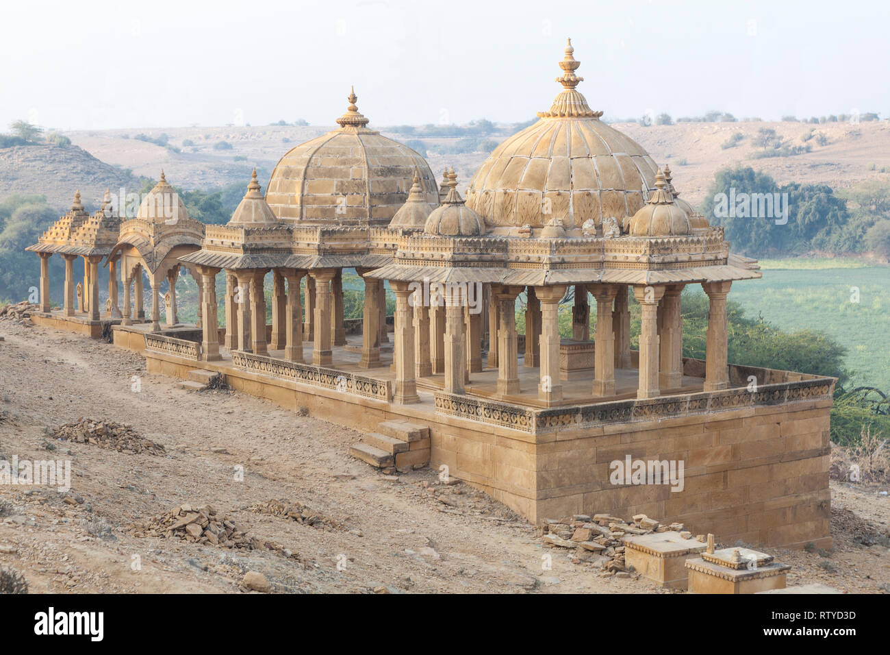 Bada Bagh, Jaisalmer, Rajasthan, India, Asia Stock Photo - Alamy