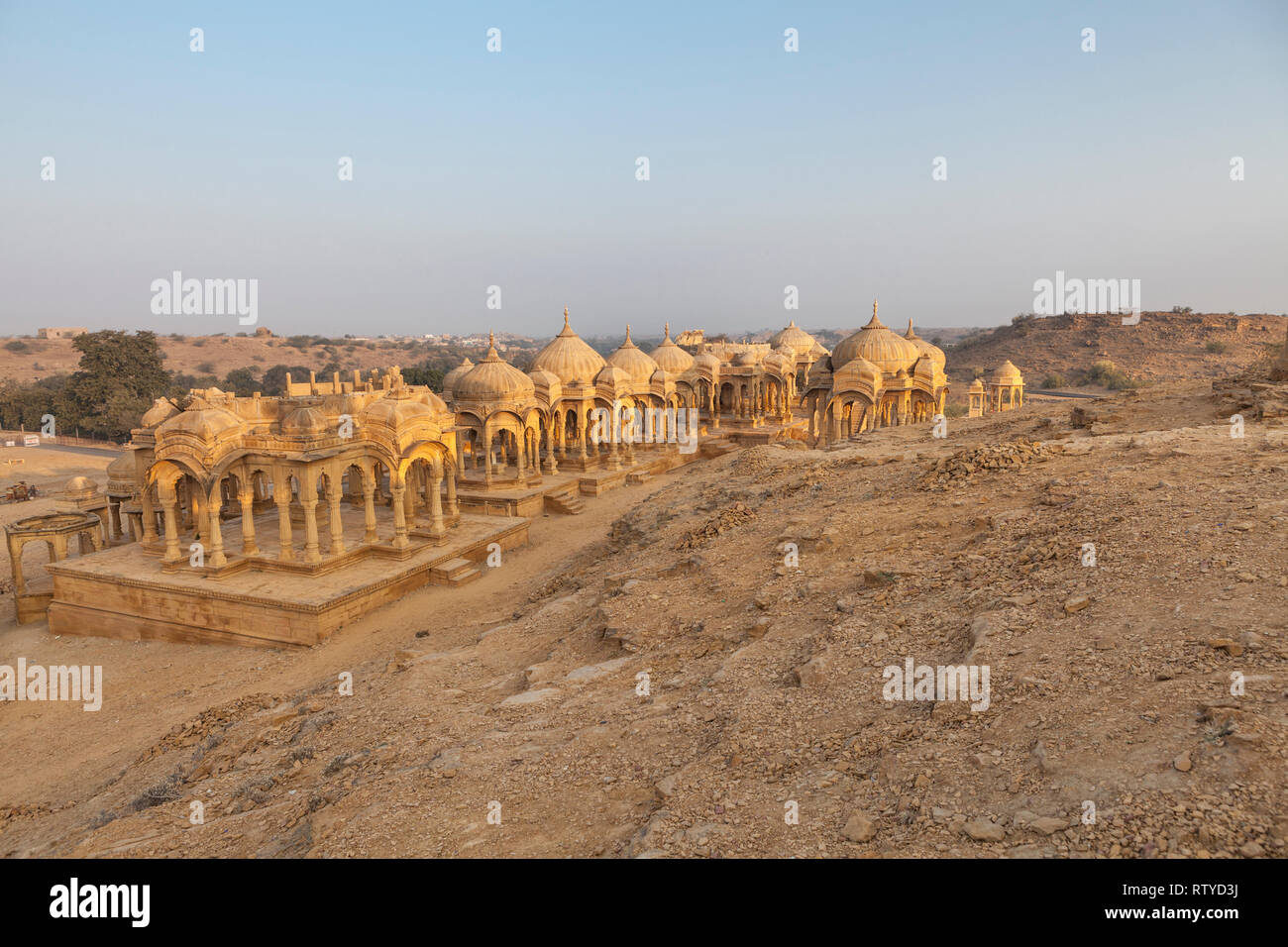 Bada Bagh, Jaisalmer, Rajasthan, India, Asia Stock Photo - Alamy