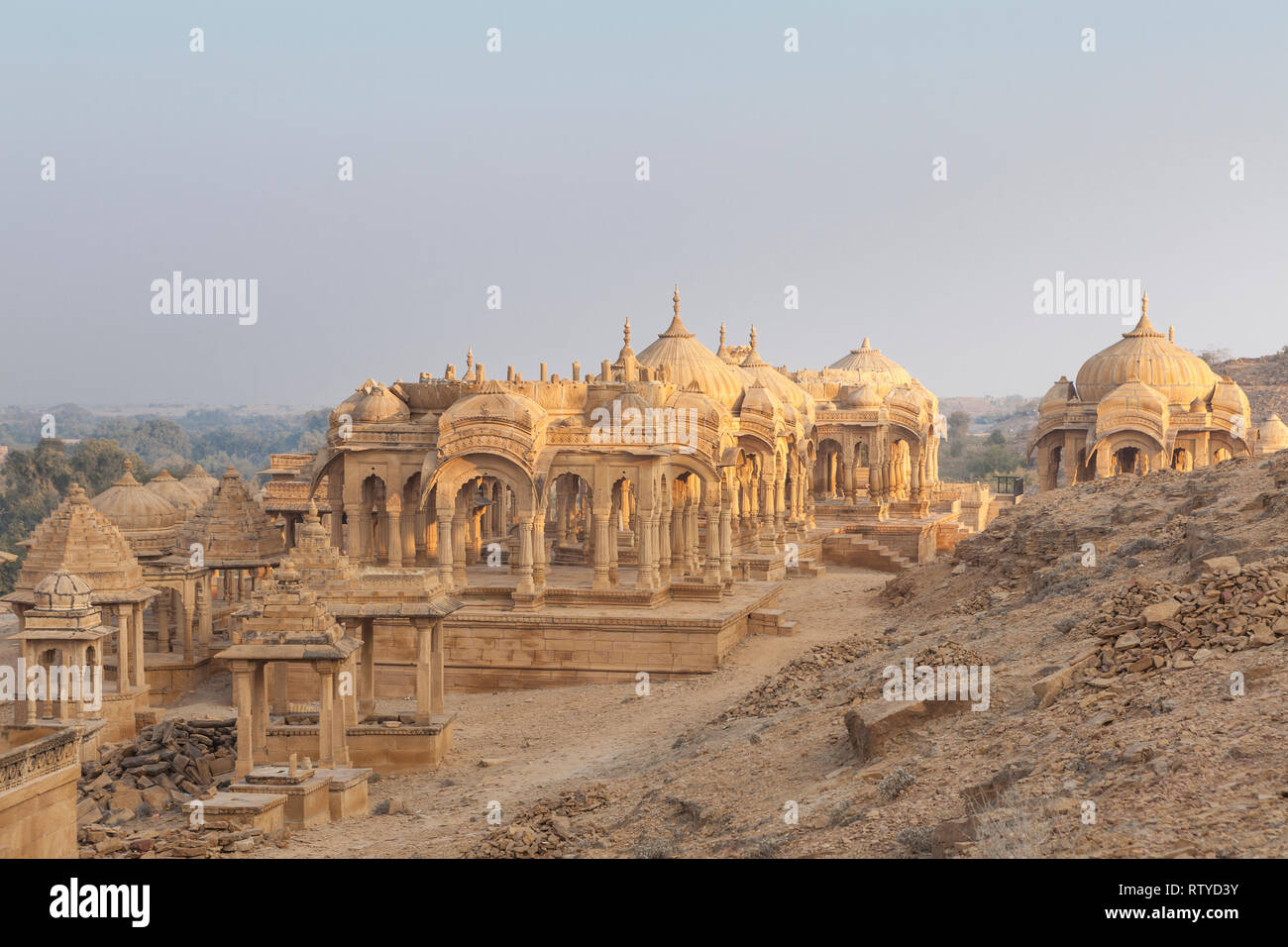 Bada Bagh, Jaisalmer, Rajasthan, India, Asia Stock Photo - Alamy