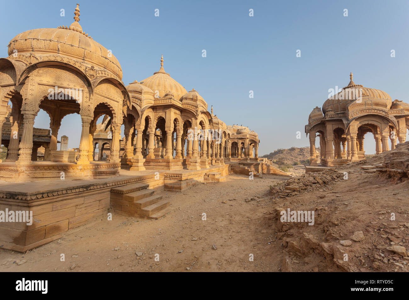 Bada Bagh, Jaisalmer, Rajasthan, India, Asia Stock Photo - Alamy