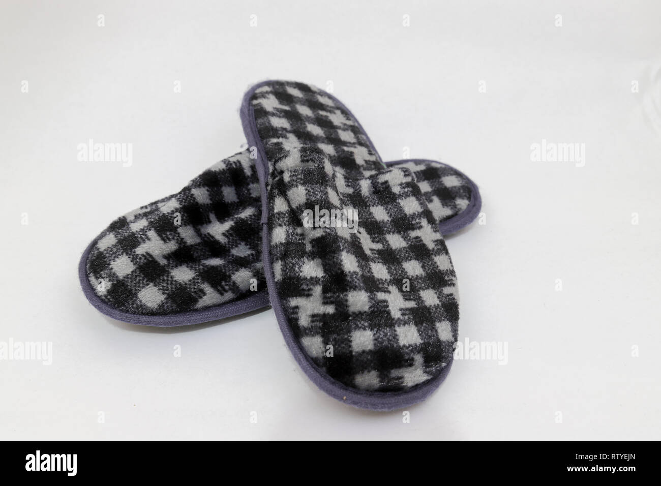 Colorful Home Slippers Stock Photo - Alamy
