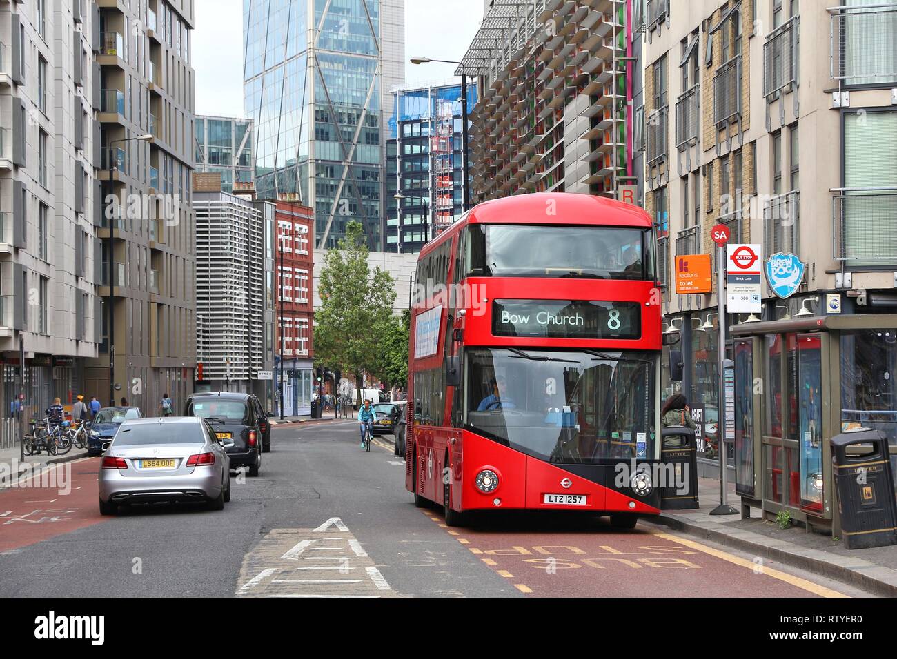 Stagecoach electric bus hi-res stock photography and images - Alamy
