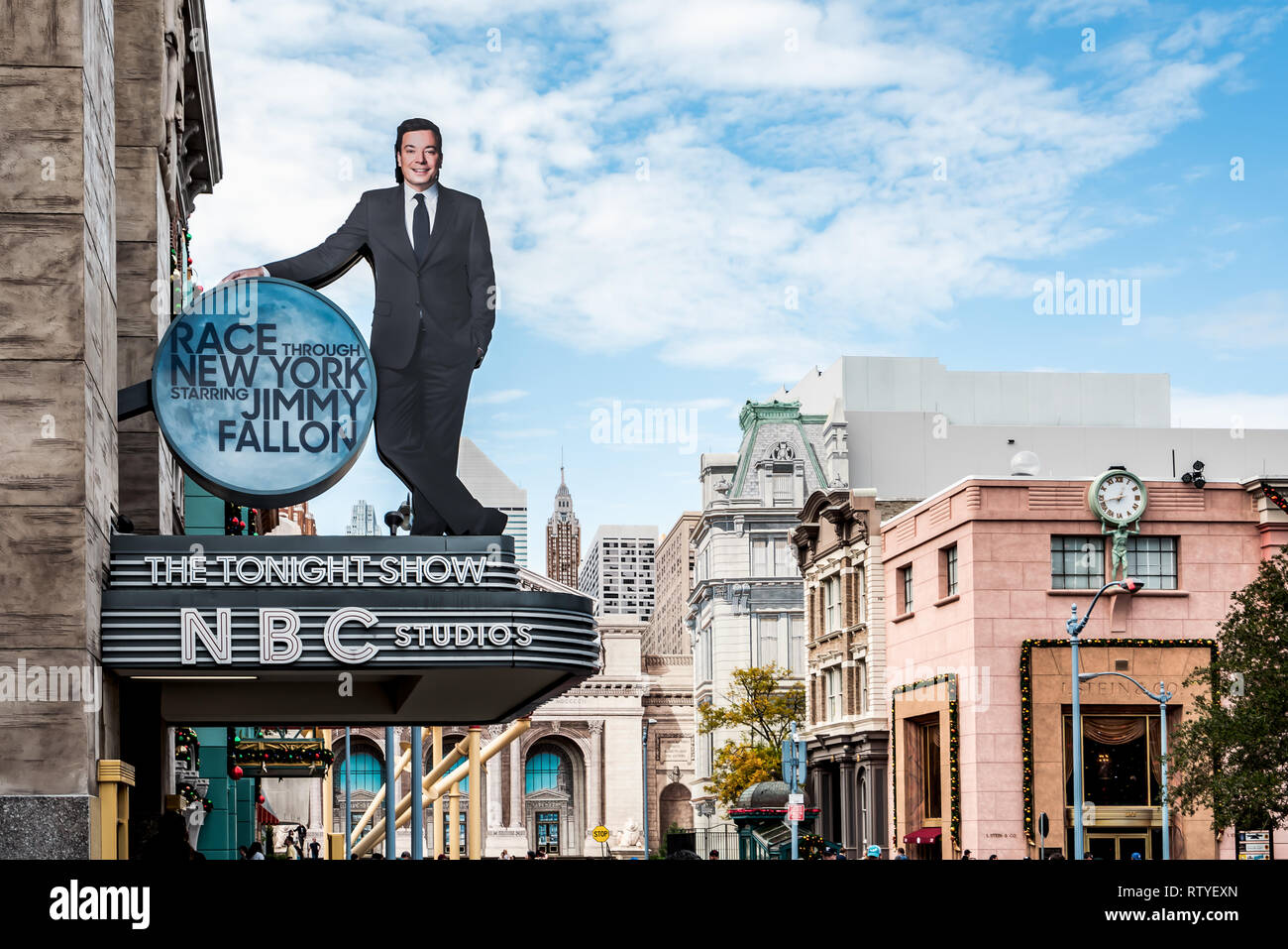 ORLANDO, FLORIDA, USA - DECEMBER, 2018: Race Through New York Starring ...