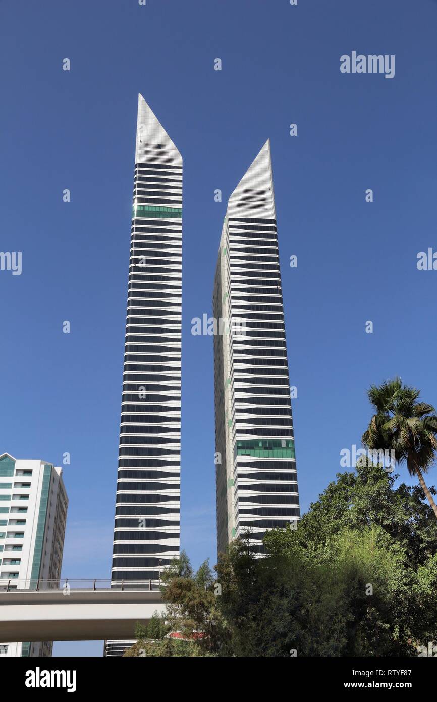 DUBAI, UAE - NOVEMBER 23, 2017: Nassima Tower hotel building in Dubai ...