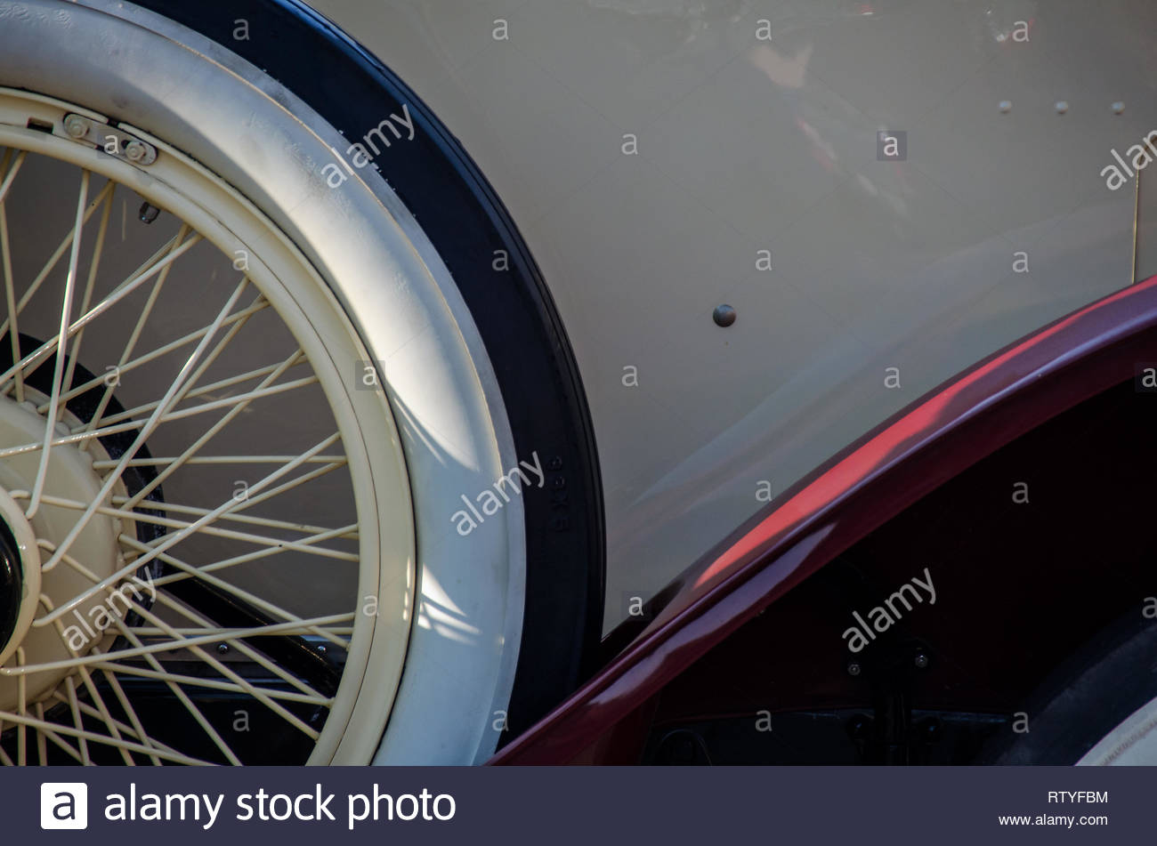 Vintage Tire High Resolution Stock Photography and Images - Alamy