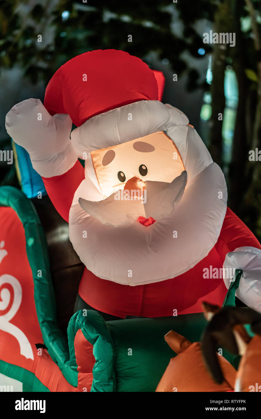 Christmas santa claus exterior festive hi-res stock photography and ...