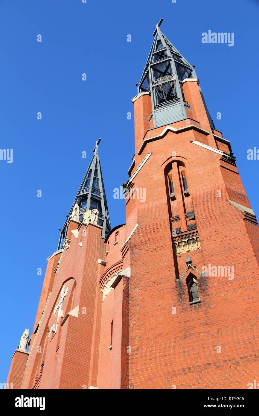 Sosnowiec, city in Upper Silesia (Gorny Slask) region of Poland. Saint ...