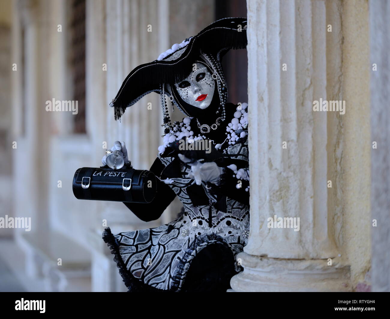 Venice Carnival Mask Festival 2019 The Rat Catchers Stock Photo - Alamy