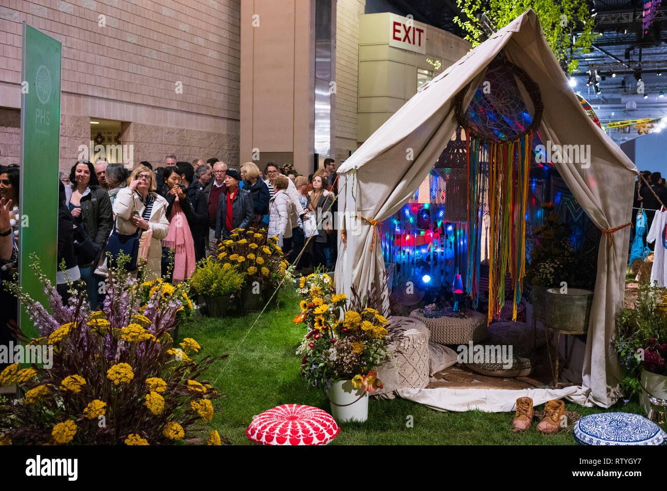 The 2019 PHS Philadelphia Flower Show, “Flower Power,” paying tribute ...