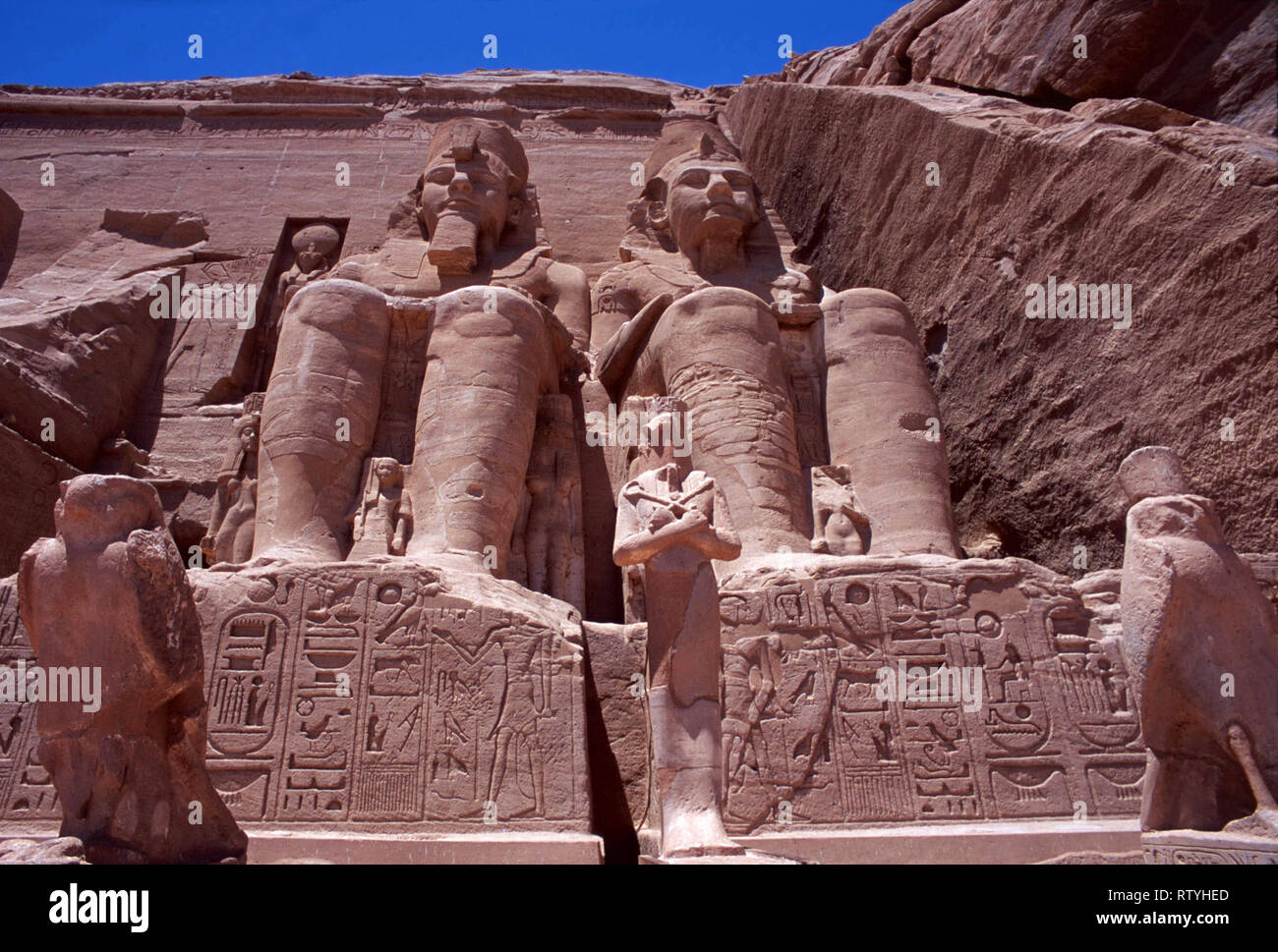 Great Temple of Ra-Harakhte,Abu Simbel,Egypt Stock Photo - Alamy