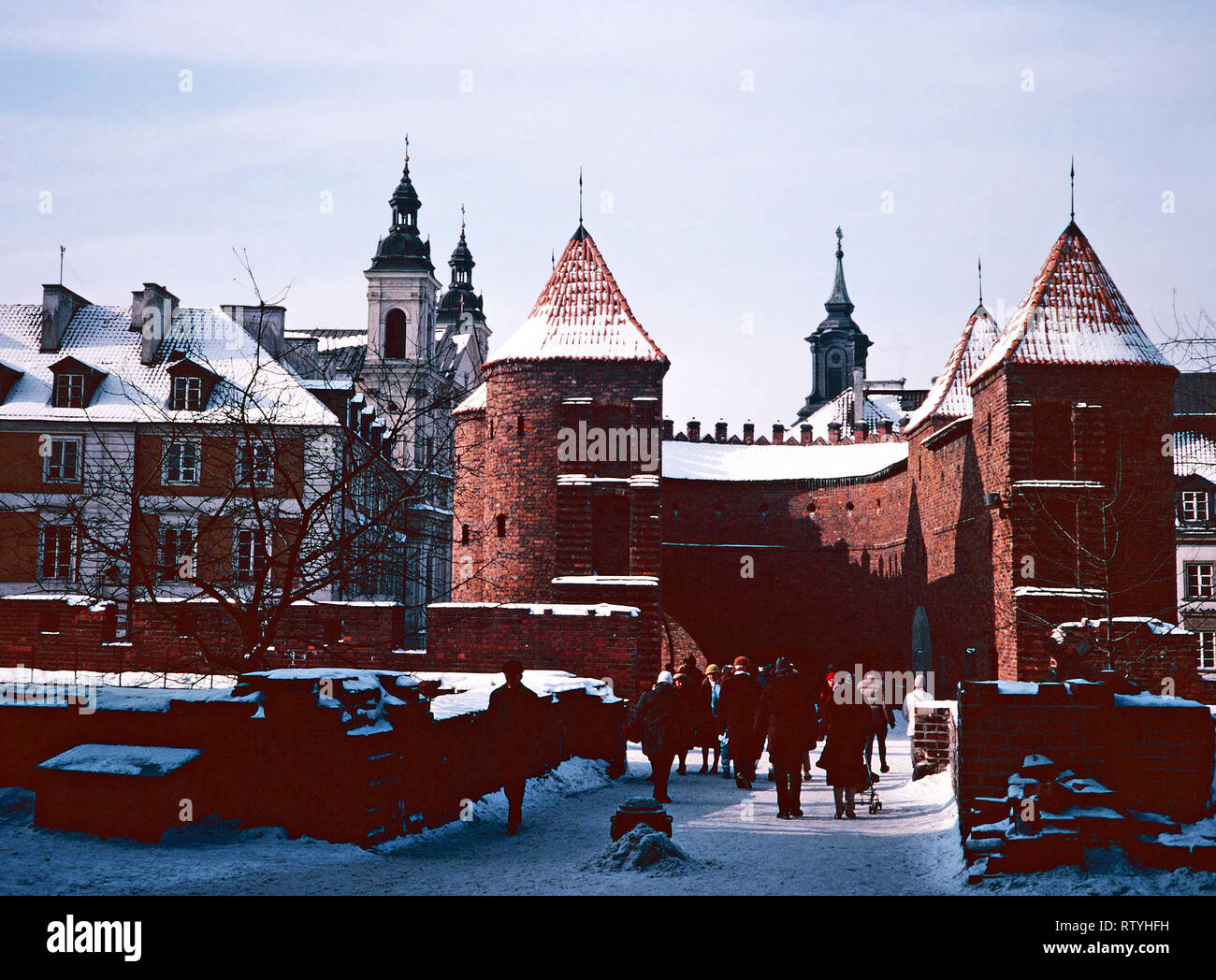 Winter warsaw hi-res stock photography and images - Alamy