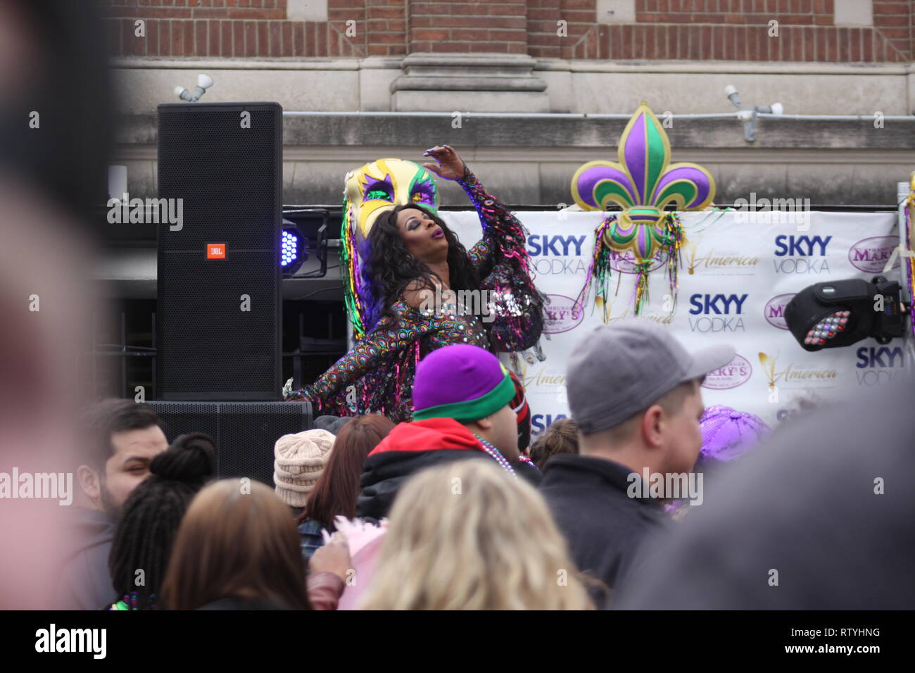 Female impersonator Stock Photo - Alamy