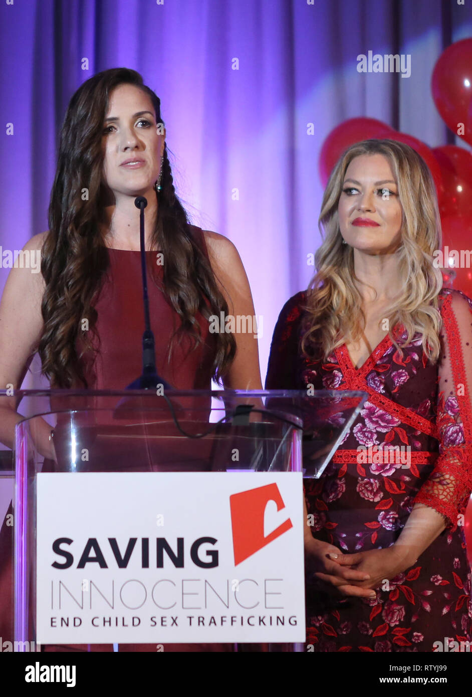 Hollywood, USA - MARCH 2: Amber Davies, Kim Biddle, at 7th Annual ...