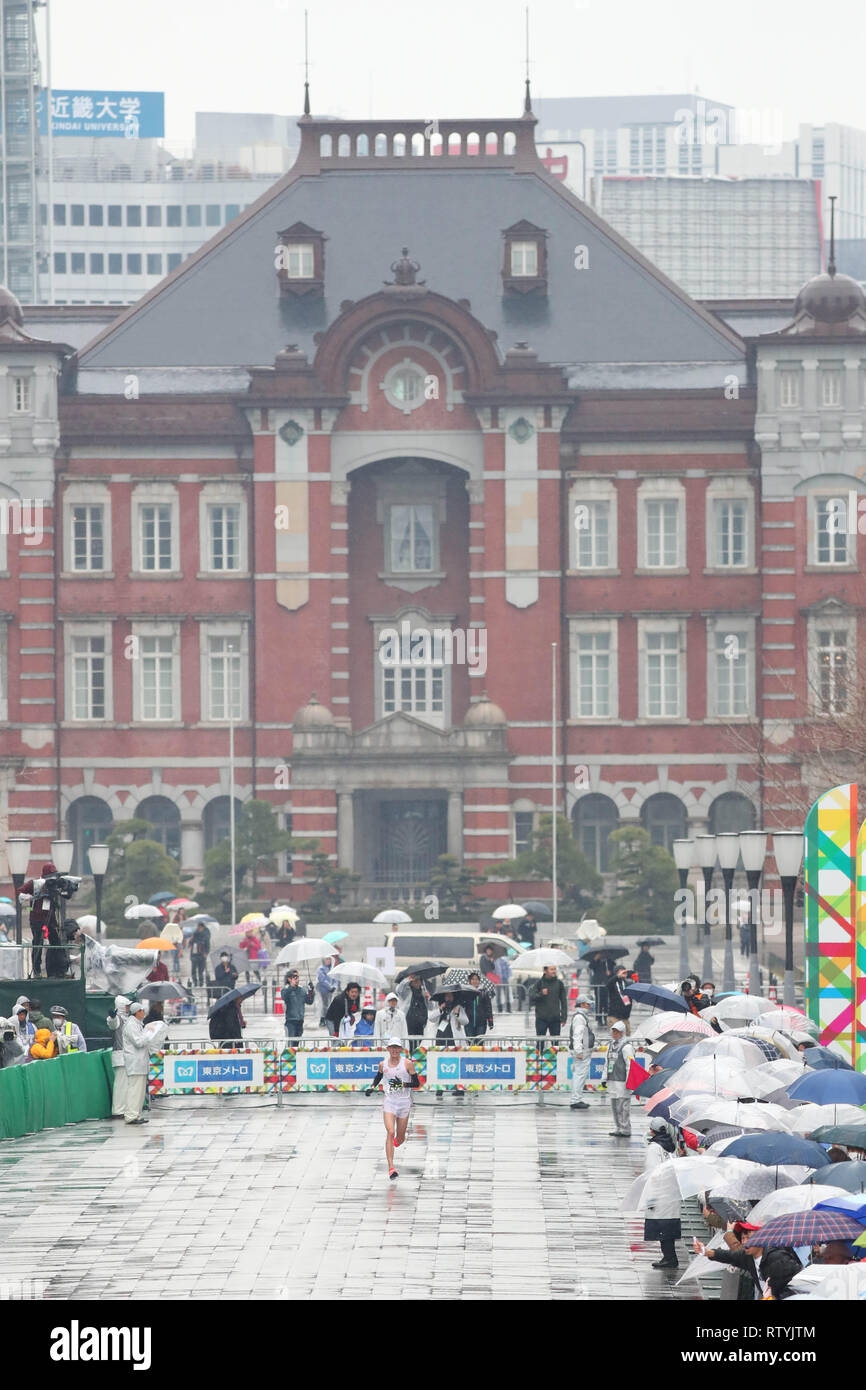 Tokyo, Japan. 3rd Mar, 2019. ? Kensuke Horio (JPN) Marathon : Tokyo ...