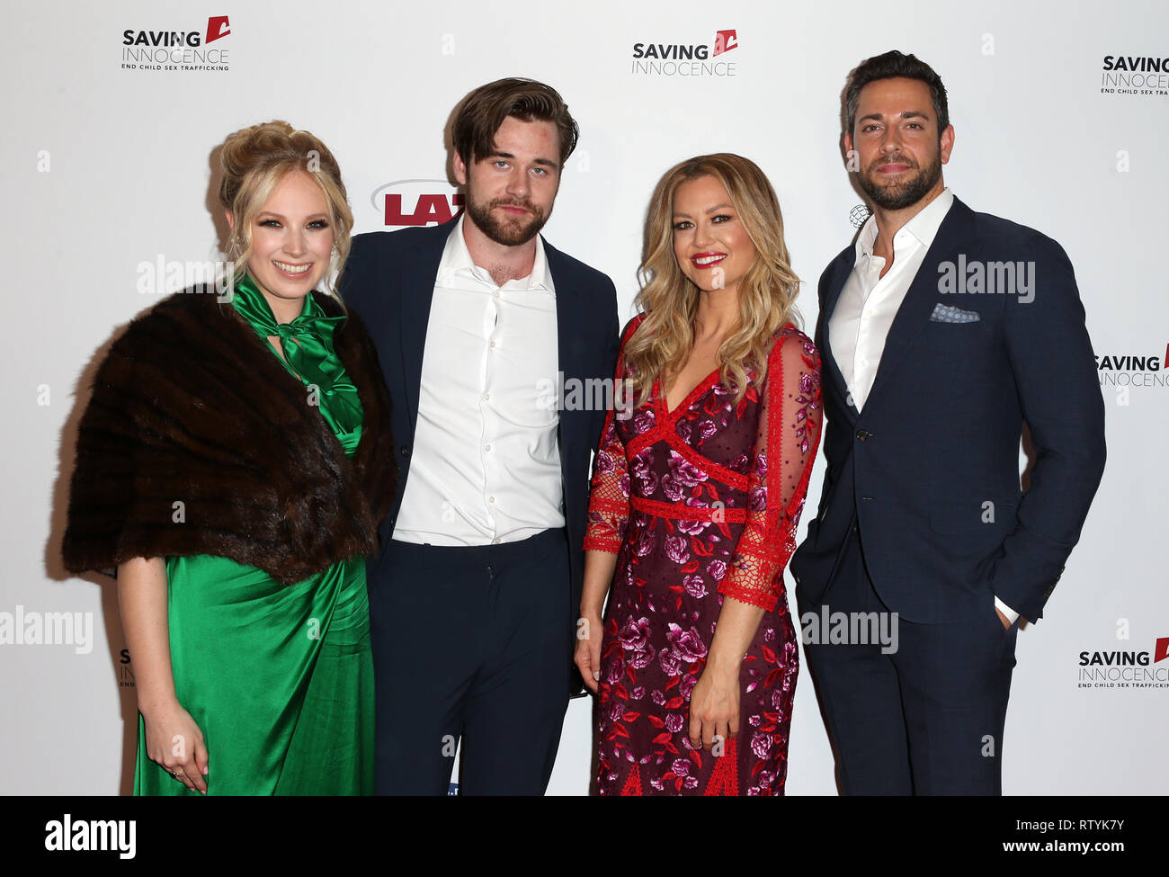 Hollywood, USA. 2nd Mar, 2019. Allison Trowbridge, Luke Benward, Kim ...