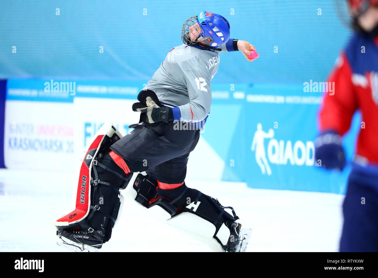 Goalkeeper bandy hi-res stock photography and images - Alamy