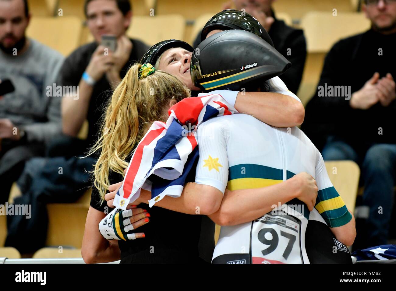 Annette edmondson of australia and alexandra manly of australia hi-res ...