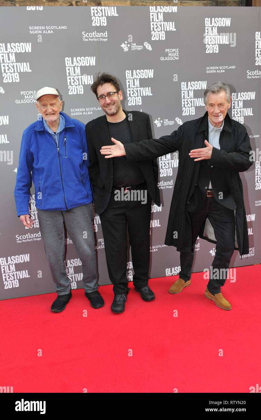 Glasgow, UK. 3 March 2019. (left - right) Robbie Fraser; Hamish ...