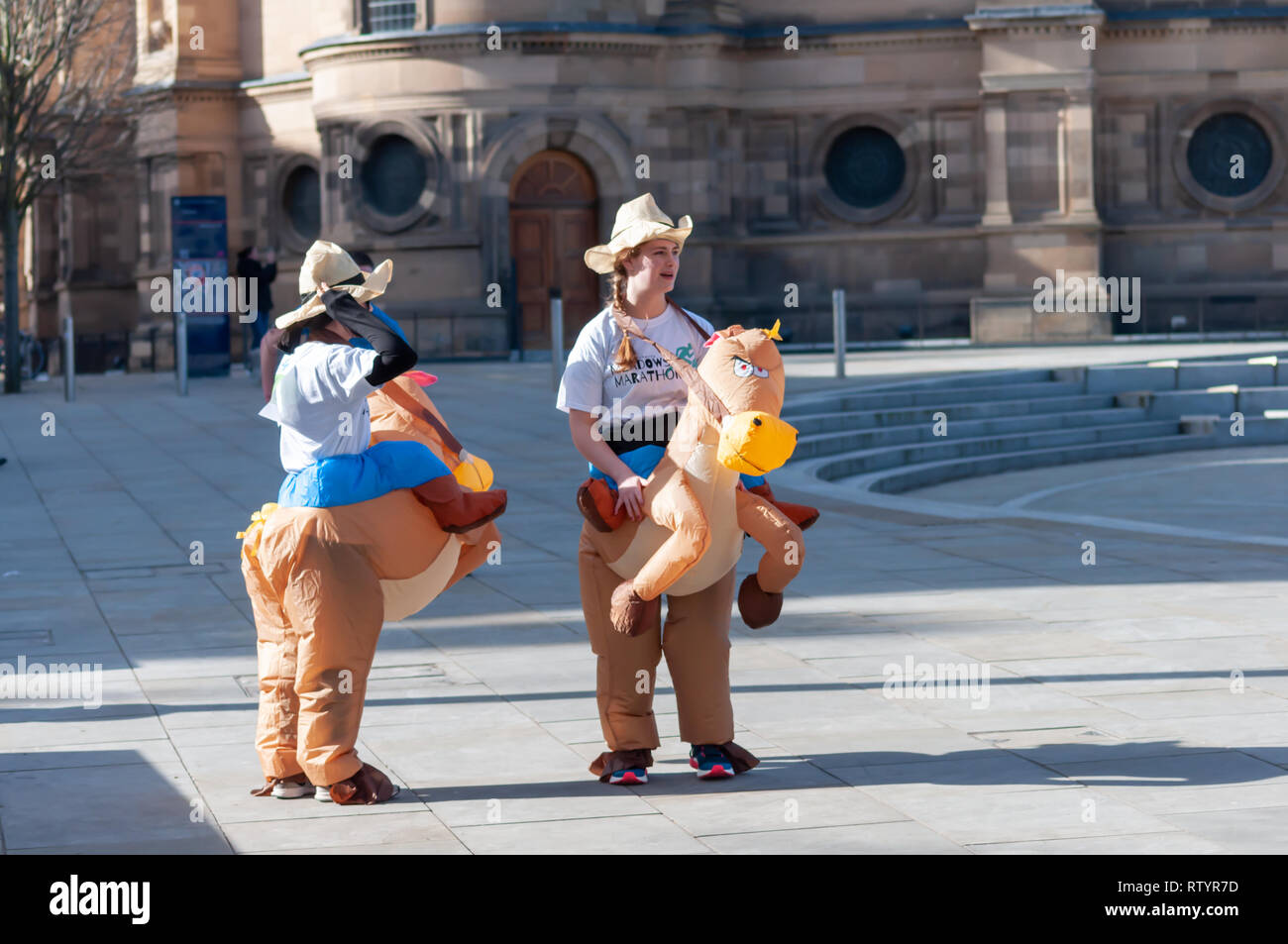 Female athletes in costumes hi-res stock photography and images - Alamy