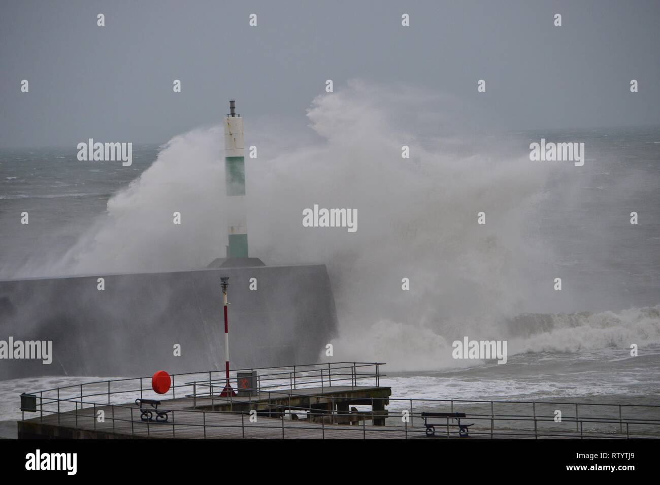 Named storm storm freya hi-res stock photography and images - Alamy