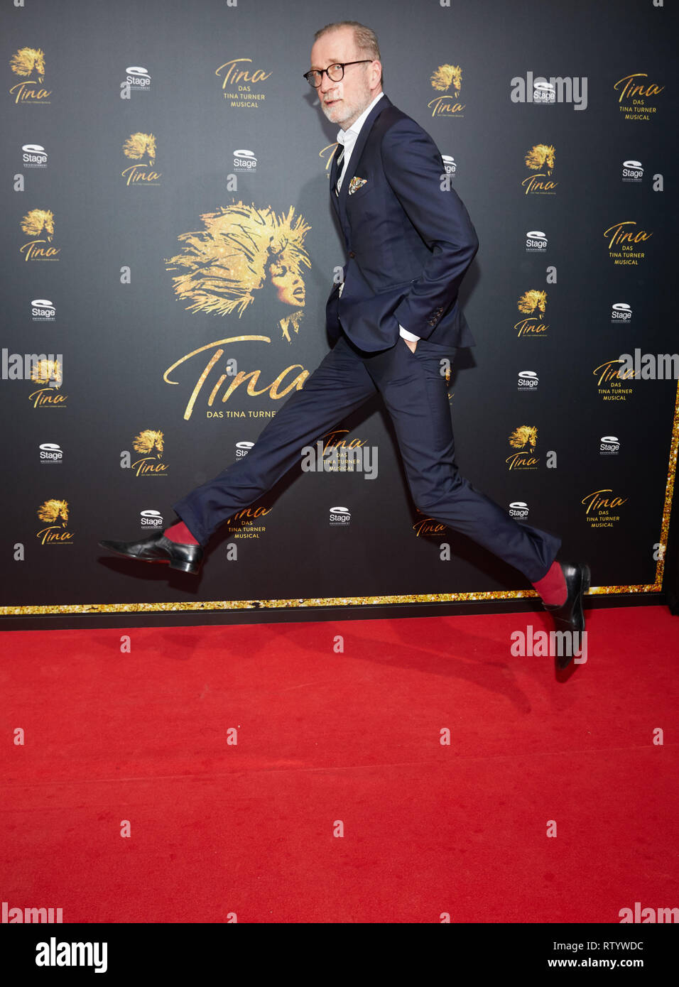 Hamburg, Germany. 03rd Mar, 2019. Peter Lohmeyer, actor, comes to the ...