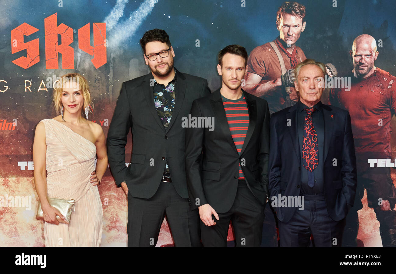 Berlin, Germany. 03rd Mar, 2019. Actress Julia Dietze, director Timo ...