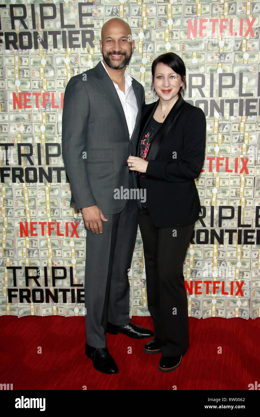 New York, NY, USA. 3rd Mar, 2019. Keegan-Michael Key and Elisa Pugliese ...