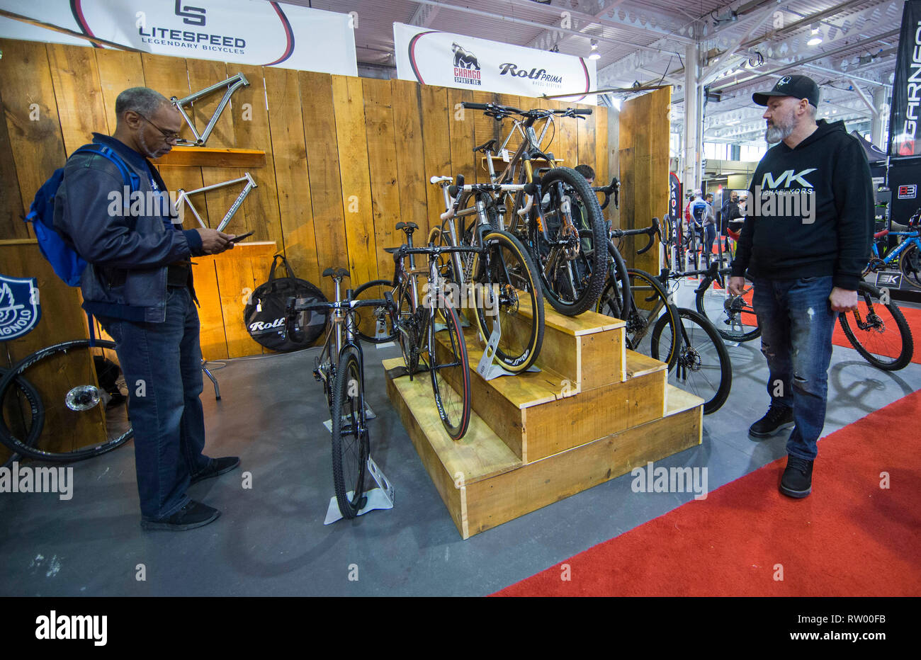 Toronto, Canada. 3rd Mar, 2019. People visit the 2019 Toronto ...