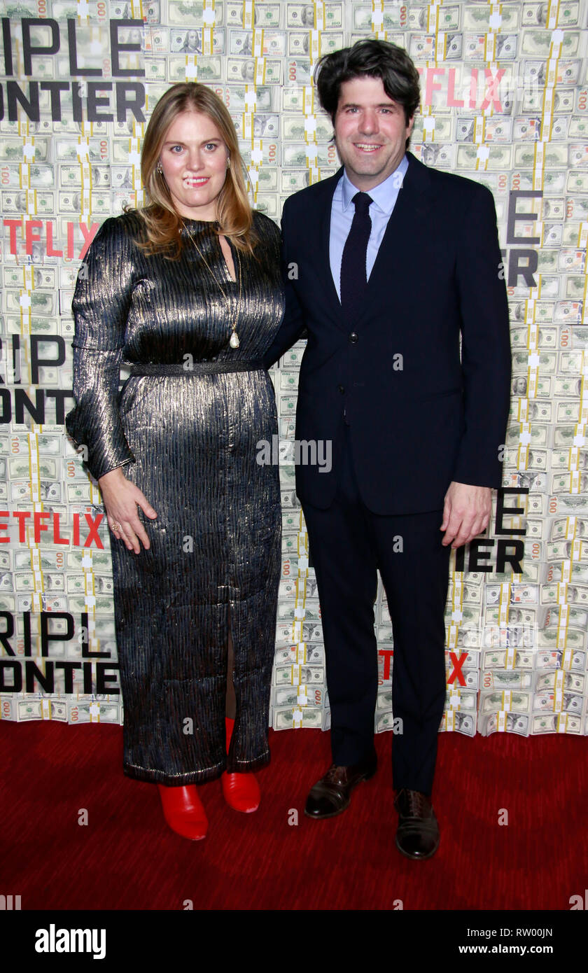 New York, NY, USA. 3rd Mar, 2019. Mary Cameron Goodyear and J.C ...