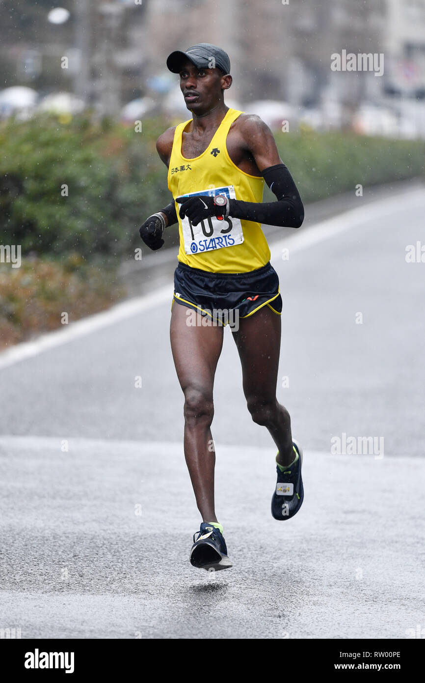 Tokyo, Japan. Credit: MATSUO. 3rd Mar, 2019. Simon Kariuki (KEN) Marathon : Tokyo Marathon 2019 ...
