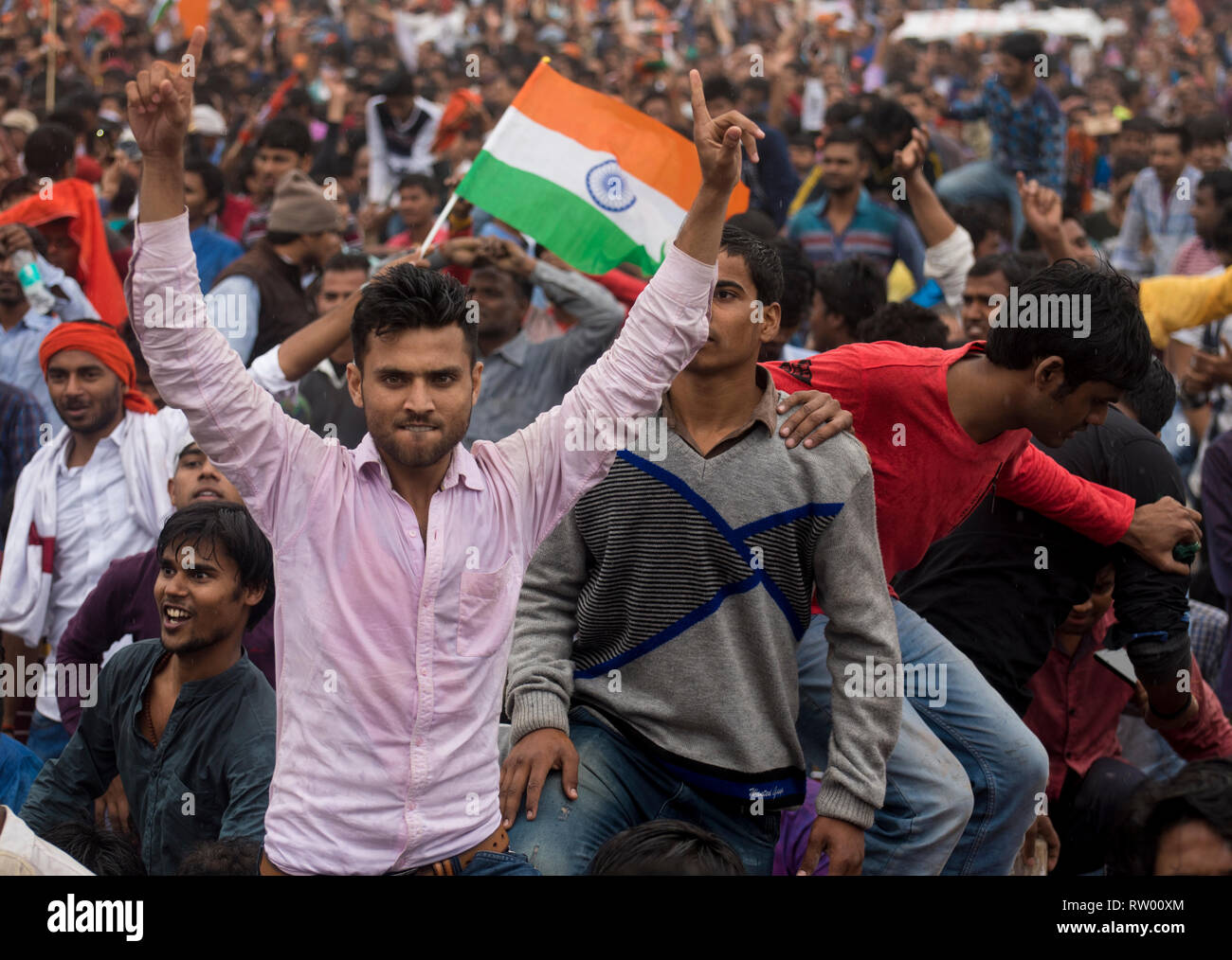 Indian political rally hi-res stock photography and images - Alamy