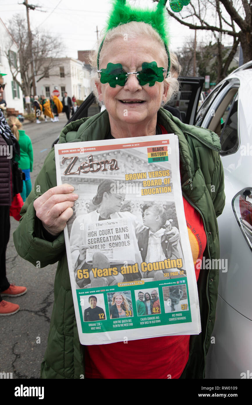 Alexandria, United States Of America. 02nd Mar, 2019. Debby Critchley ...