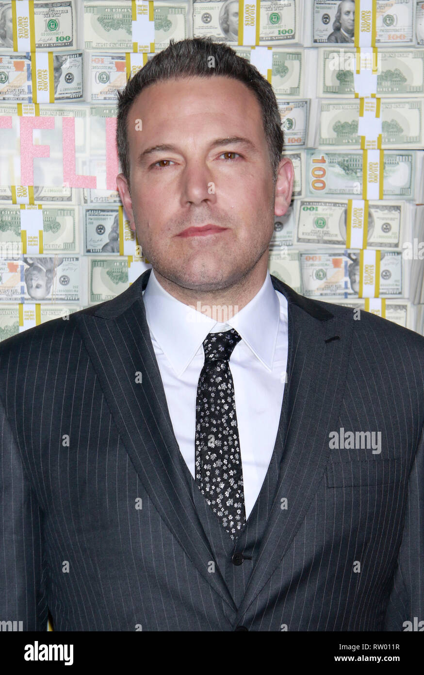New York, NY, USA. 3rd Mar, 2019. Ben Affleck at the NETFLIX world ...
