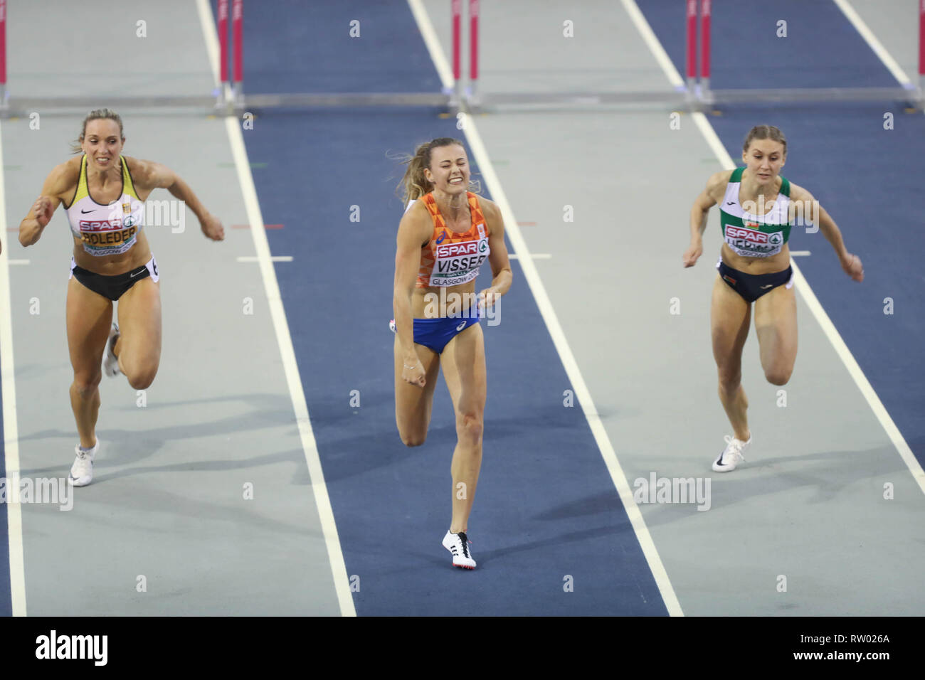 Glasgow, Scotland, UK . 03rd Mar, 2019. Cindy Roleder of Germany ...