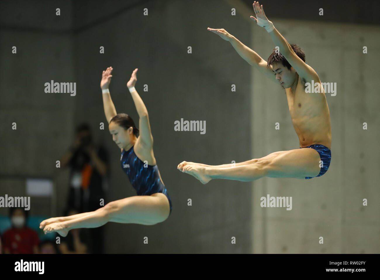 Sagamihara Green Center, Kanagawa, Japan. 3rd Mar, 2019. Reo Nishida ...