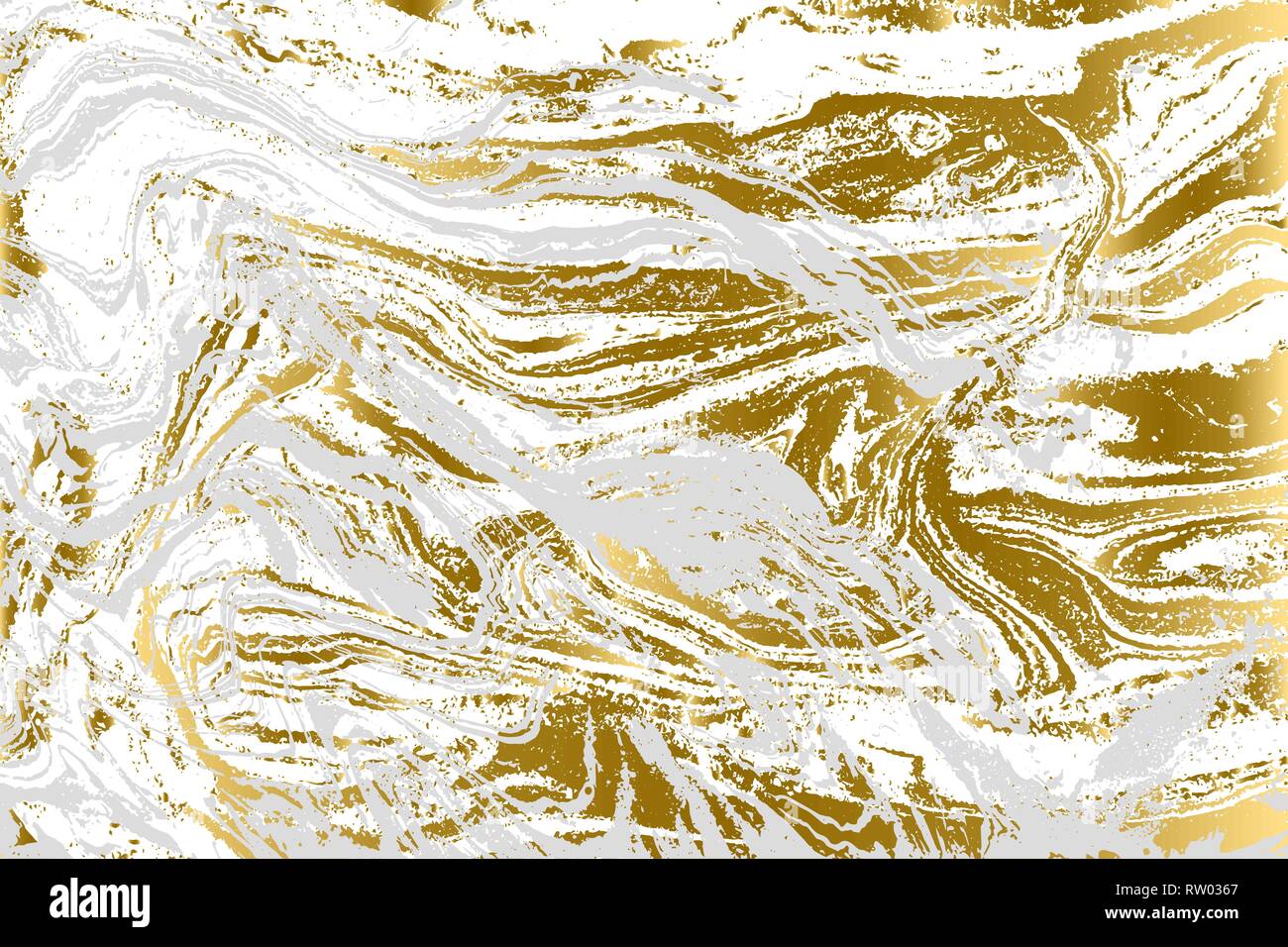 Gold acrylic paint vector Stock Vector Images - Alamy