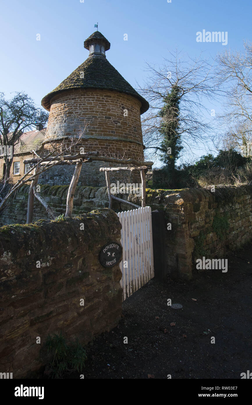 Harlestone dove cote Harlestone Northamptonshire uk Stock Photo - Alamy