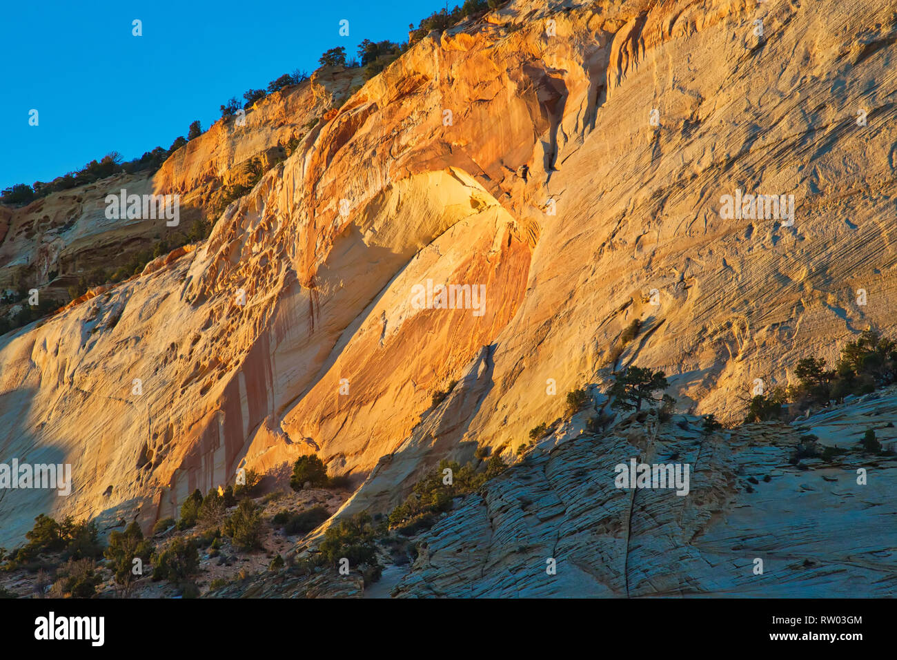 Scenic Zion Park Scenic Landscapes Stock Photo - Alamy