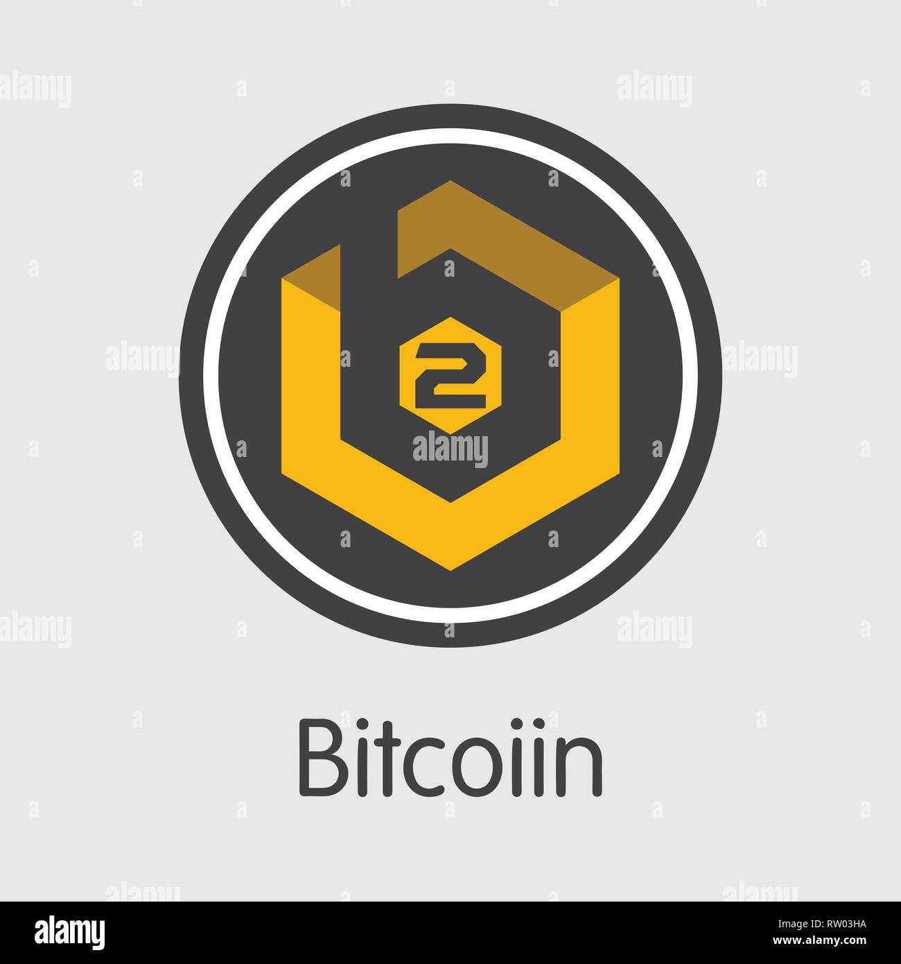 B2G - Bitcoiin. The Logo of Money or Market Emblem Stock Vector Image ...