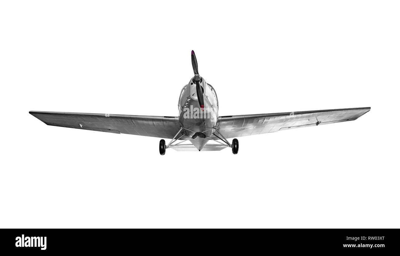 Old vintage airplane Stock Photo - Alamy