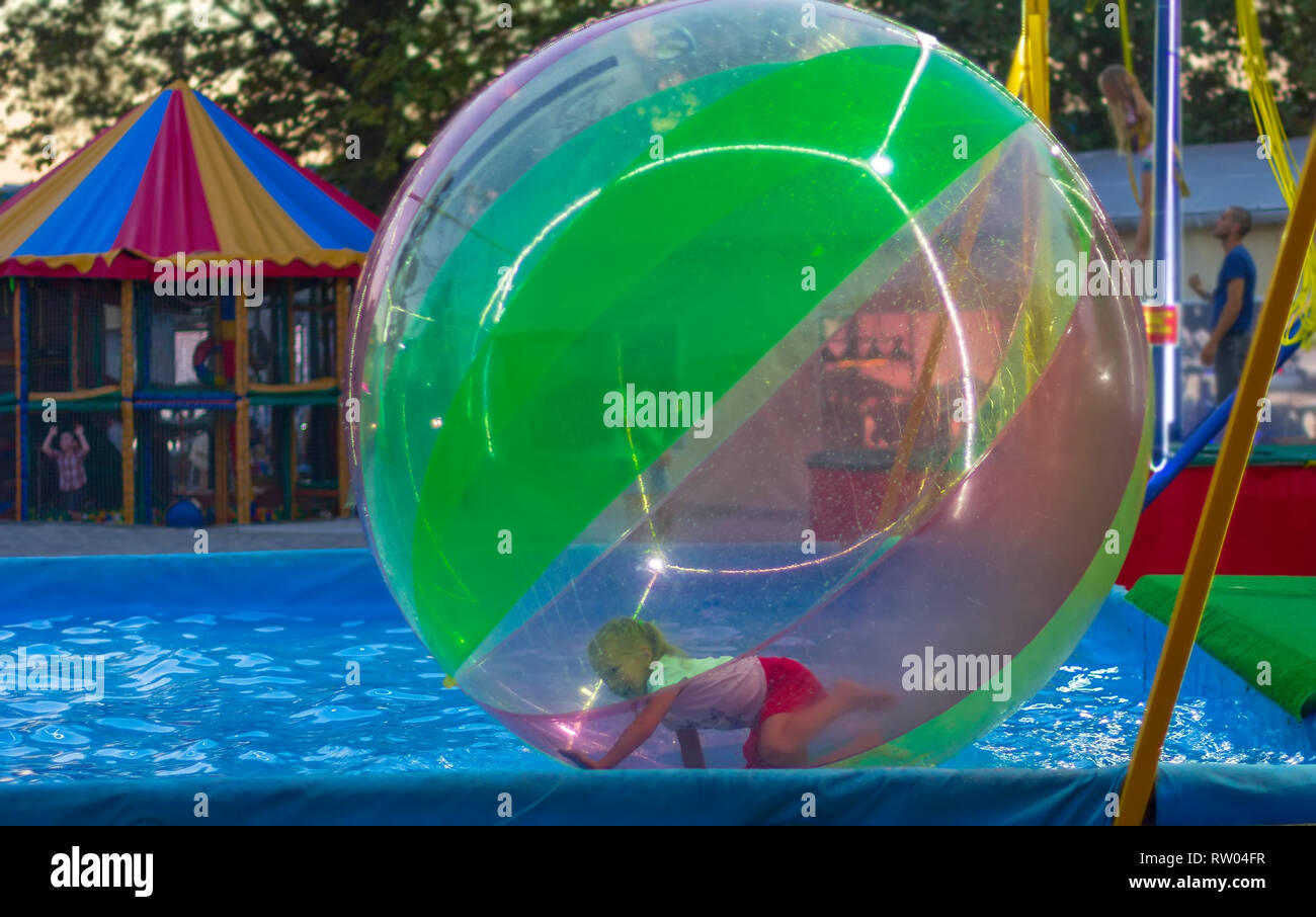 Push Ball Into Water High Resolution Stock Photography and Images - Alamy