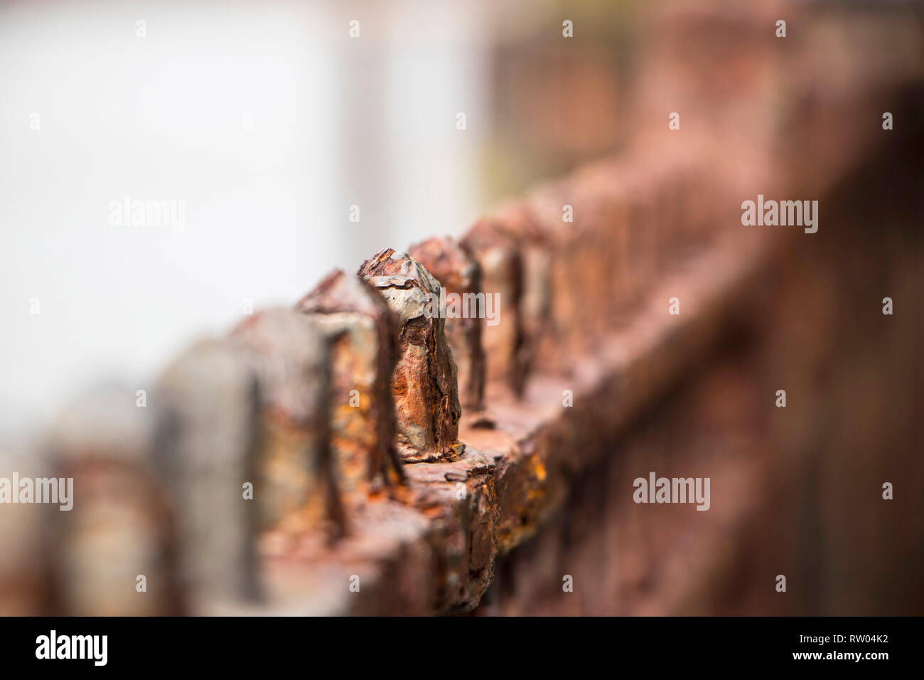 Rusty iron railings hi-res stock photography and images - Alamy