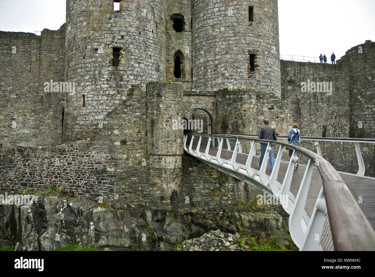 Harlech Castle, Harlech, Gwynedd, North Wales, UK Stock Photo - Alamy