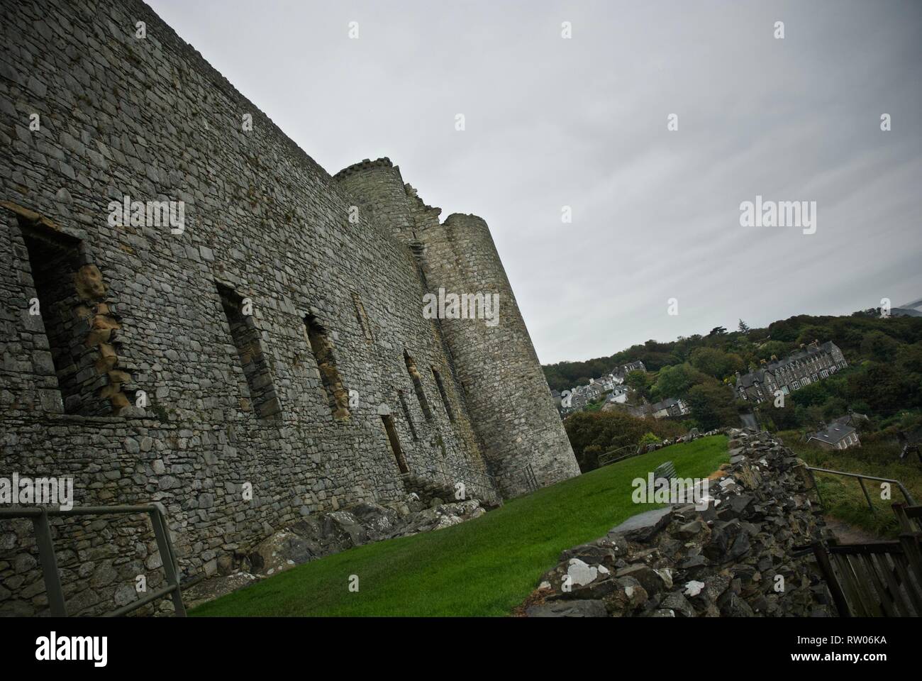 Harlech Castle, Harlech, Gwynedd, North Wales, UK Stock Photo - Alamy