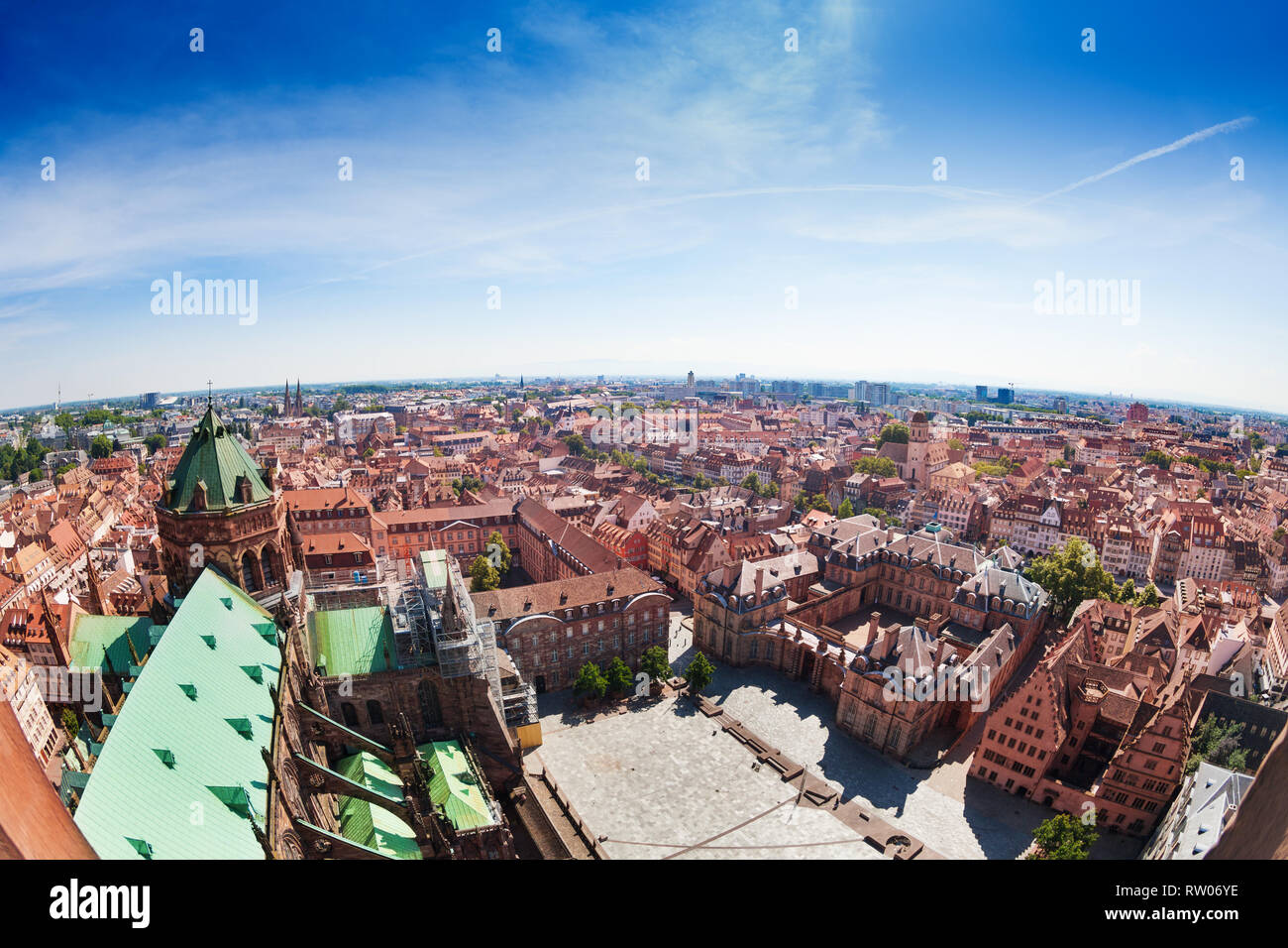 Strasbourg place du chateau square hi-res stock photography and images ...
