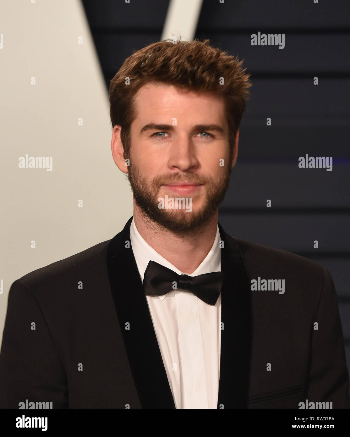 BEVERLY HILLS, CALIFORNIA - FEBRUARY 24: Liam Hemsworth attends 2019 ...