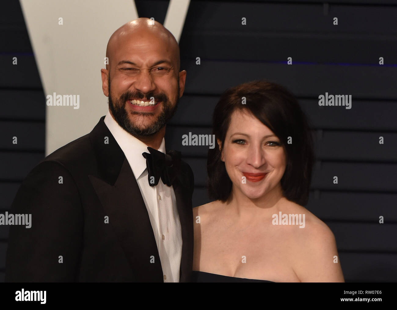 BEVERLY HILLS, CALIFORNIA - FEBRUARY 24: Keegan-Michael Key, Elisa ...