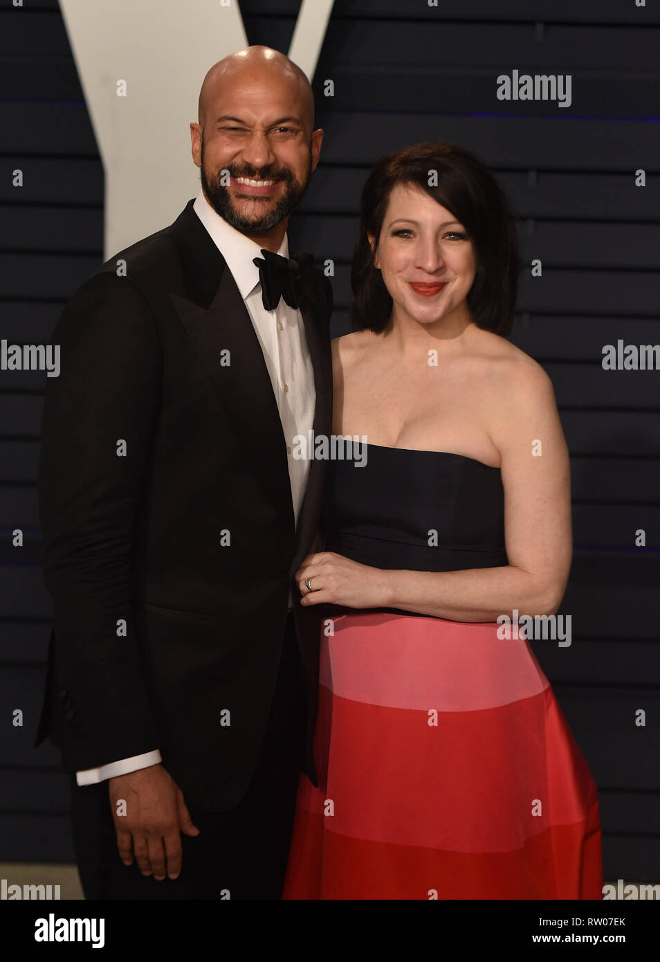 BEVERLY HILLS, CALIFORNIA - FEBRUARY 24: Keegan-Michael Key, Elisa ...