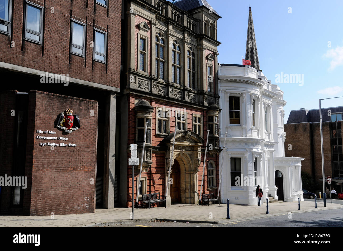 Isle of man tynwald building hi-res stock photography and images - Alamy